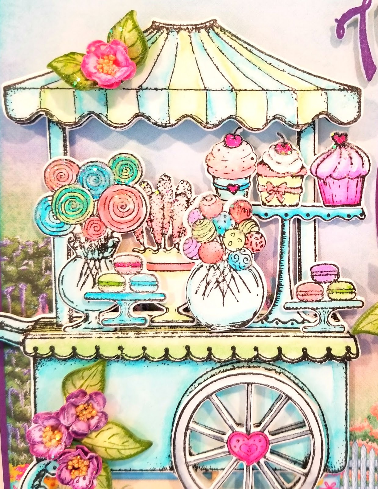 DJ's Creations: Candy Cart Birthday