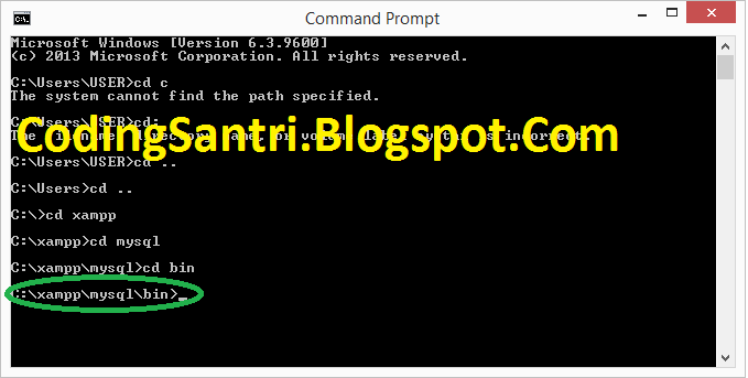 Perintah – Perintah Query dasar menggunakan CMD Command Promt ... Perintah – Perintah Query dasar menggunakan CMD Command Promt ...
