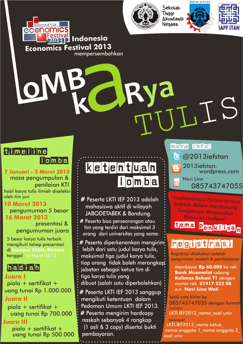 LKTI Indonesia Economic Festival 2013 - INFO LOMBA 2023 TERUPDATE ...