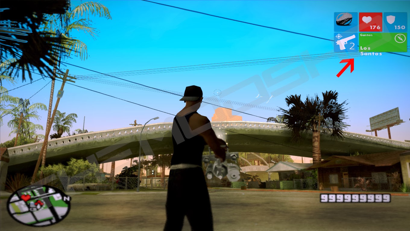 GTA SA - HUD Windows 8 - THE MODS HD