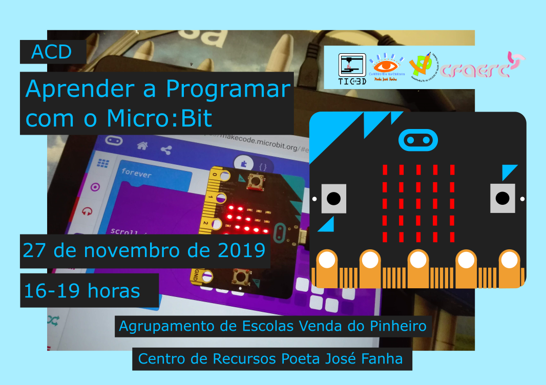 TIC em 3D: ACD Aprender A Programar com o Micro:bit