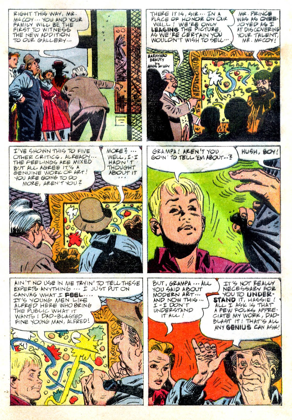 The ALEX TOTH archives: TOTH - FOUR COLOR COMICS 1134 Real McCoys ...