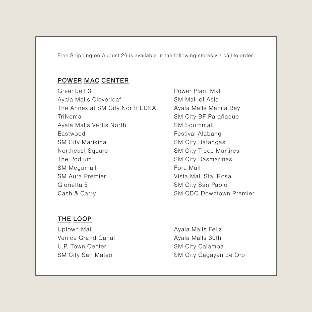 Manila Shopper: Power Mac Center gives back to customers in 27th ...