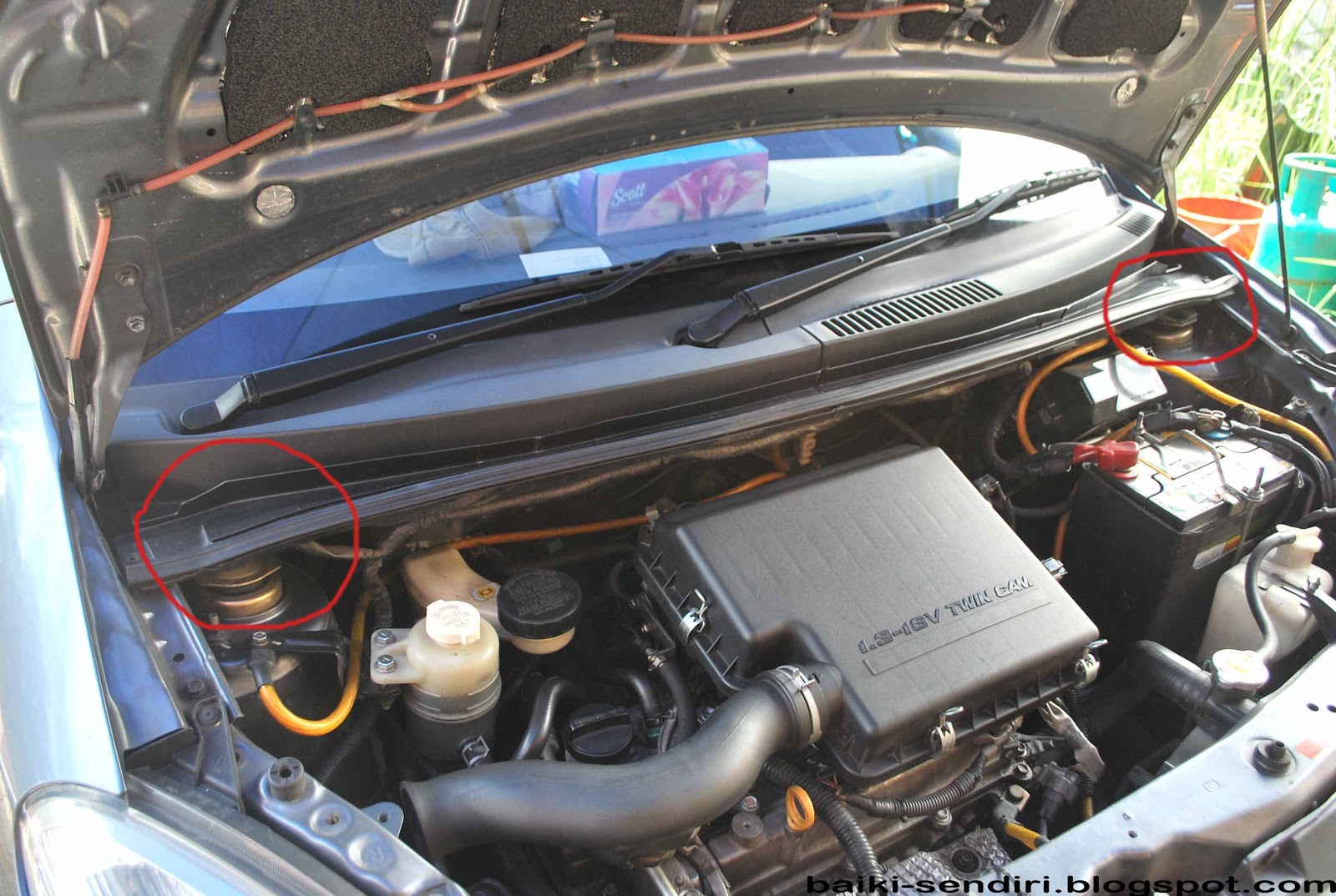 Baiki Sendiri: Replacing Myvi Absorber Top Mounting