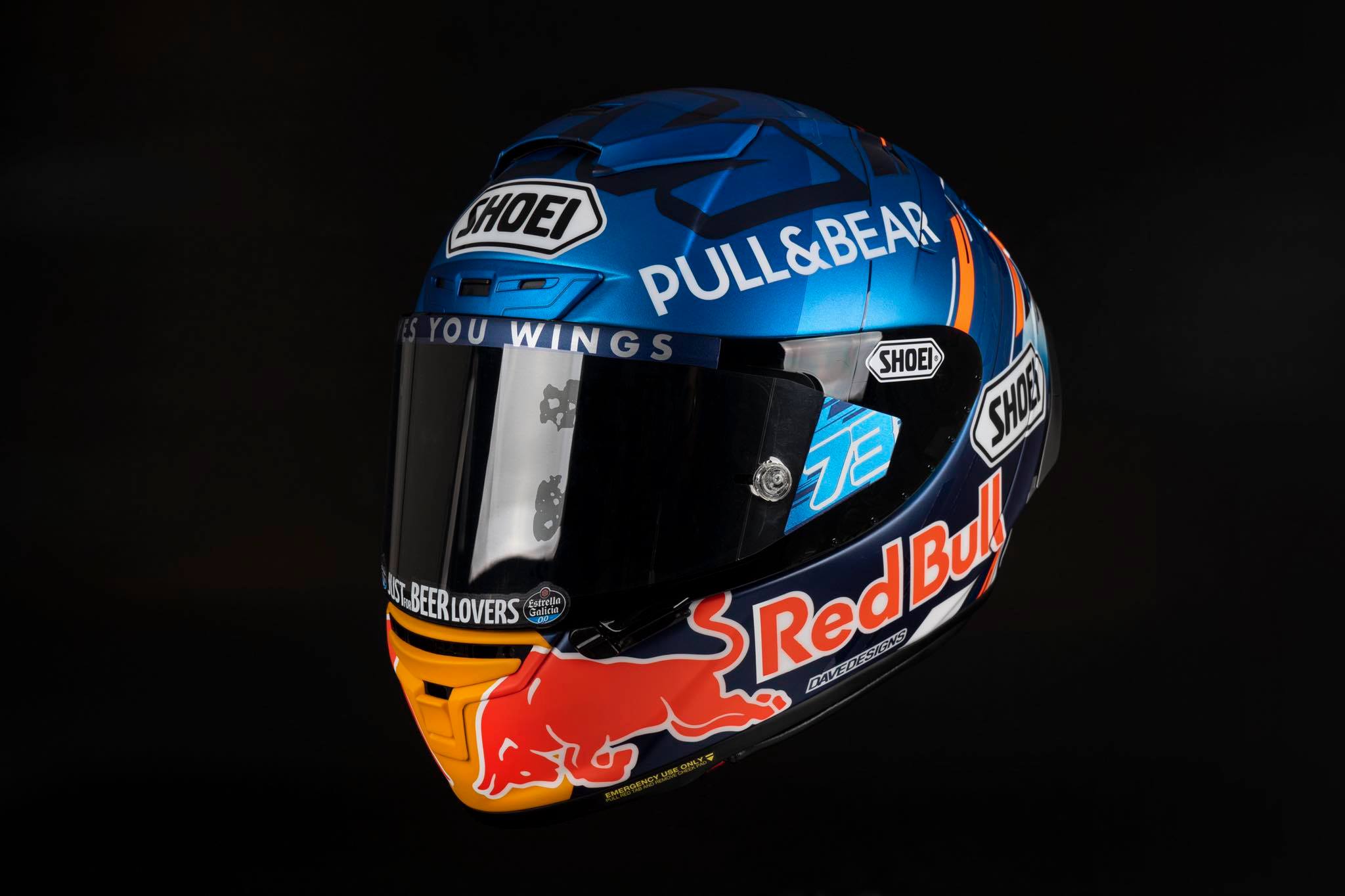 Racing Helmets Garage: Shoei X-Spirit III A.Márquez 2020 by Dave Designs