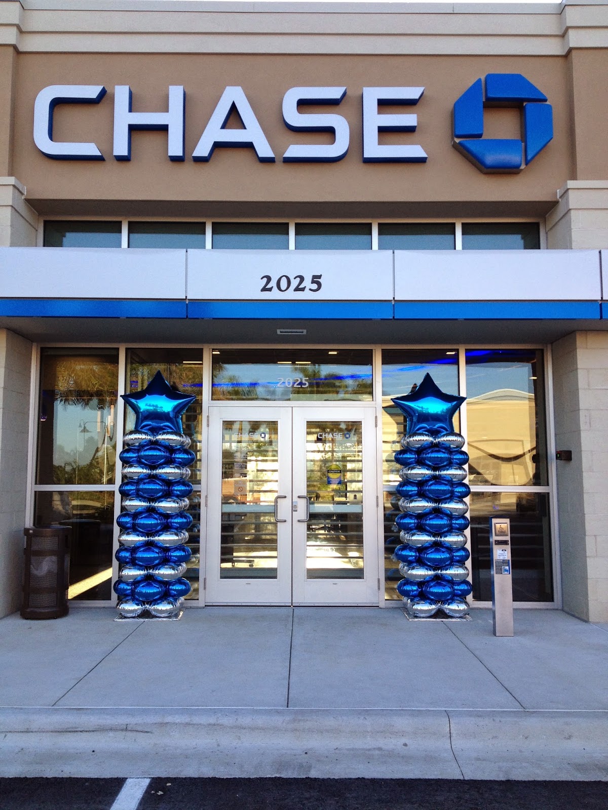 Party People Event Decorating Company: Chase Bank Grand Opening April 1 ...