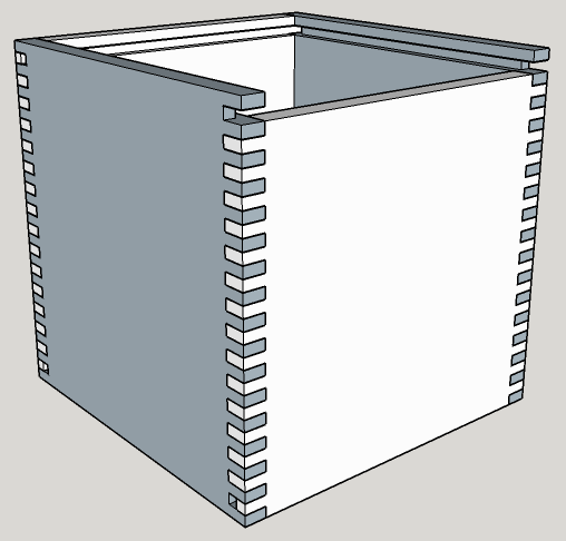 Woodworking Notes: Designing Box Joints
