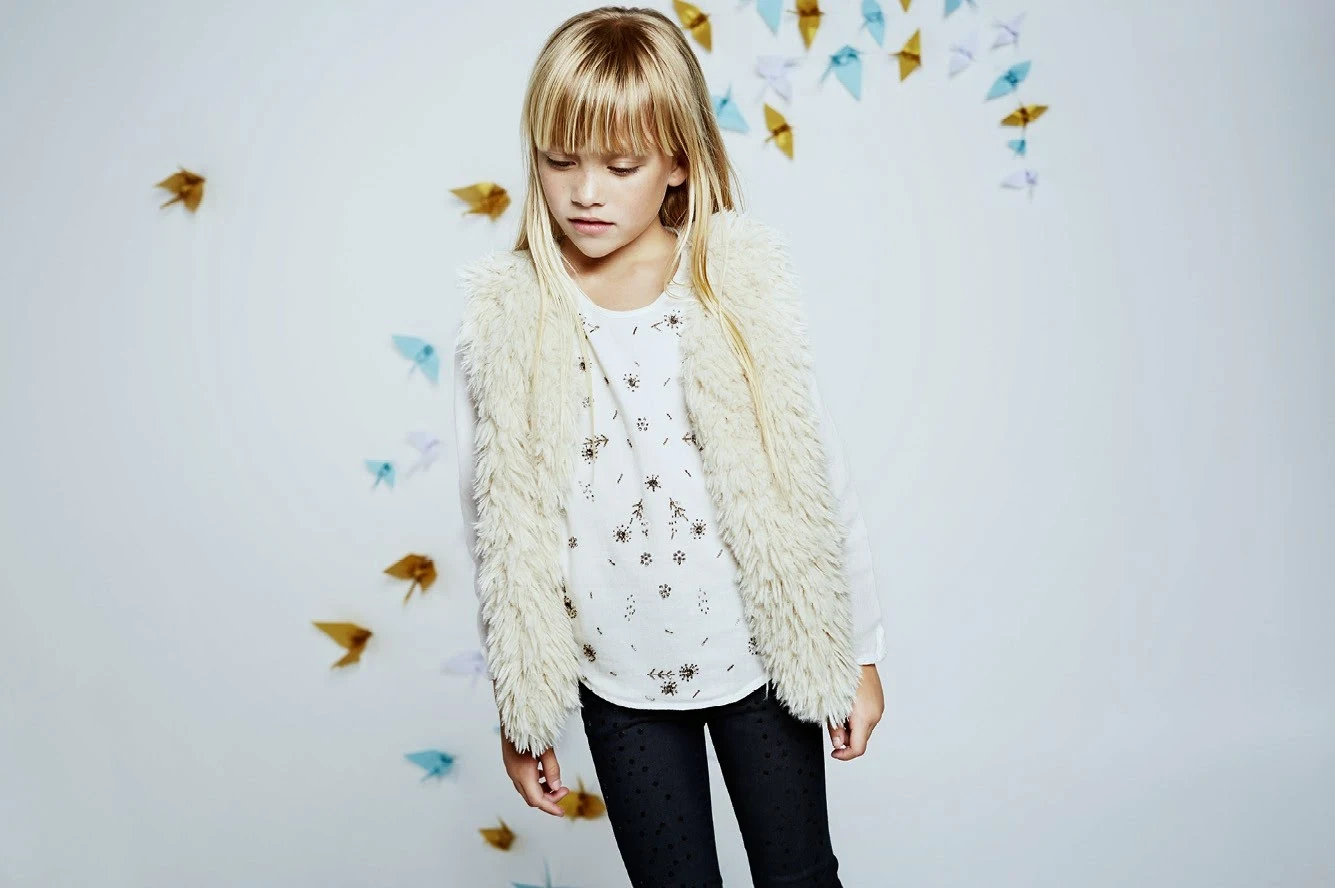 Mango Kids 'Christmas Origami' Lookbook 2014
