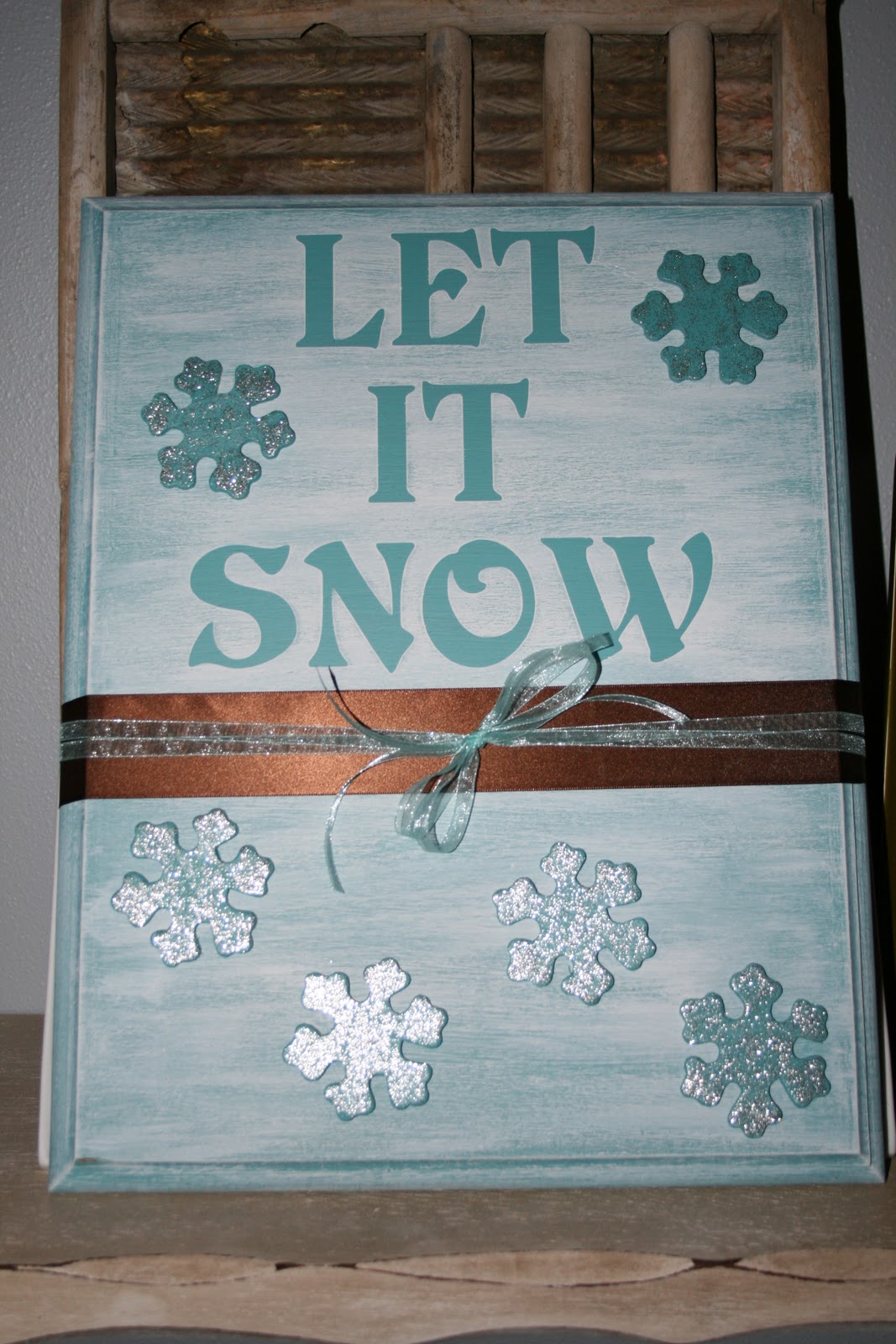 Redefining C: LET IT SNOW sign