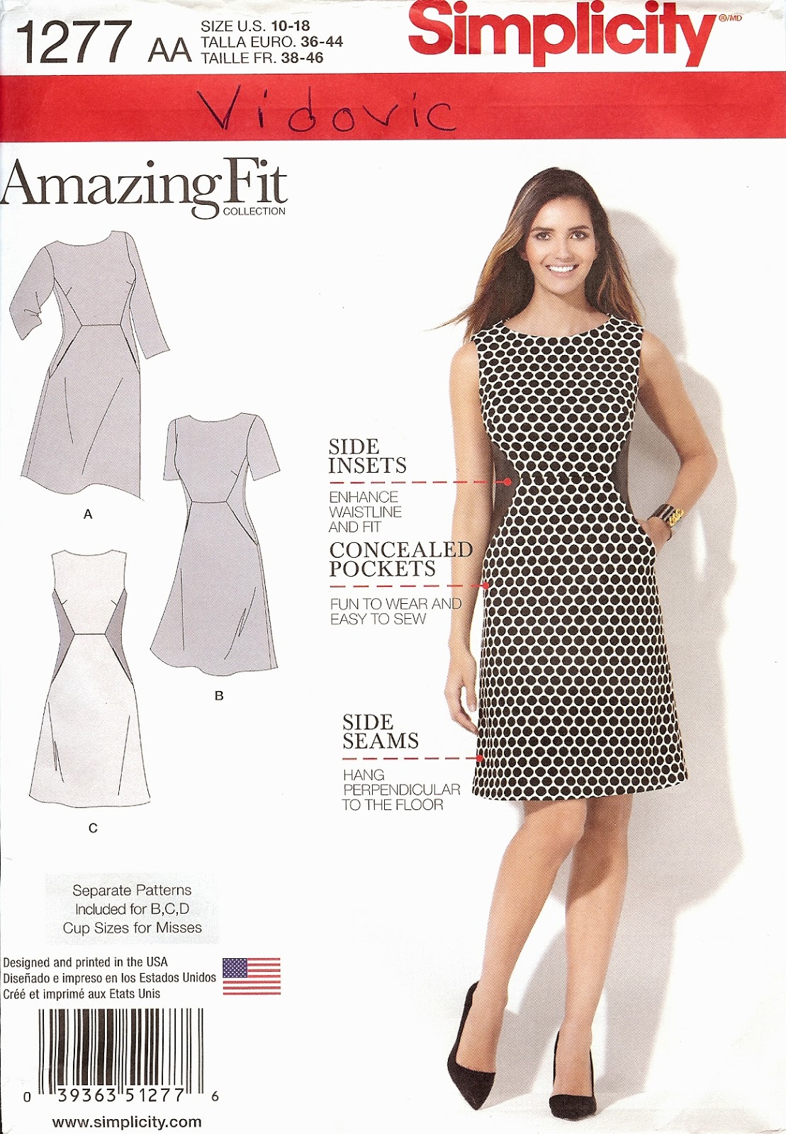 Did You Really Sew That?: Simplicity 1277 Pattern Adjustments for my ...