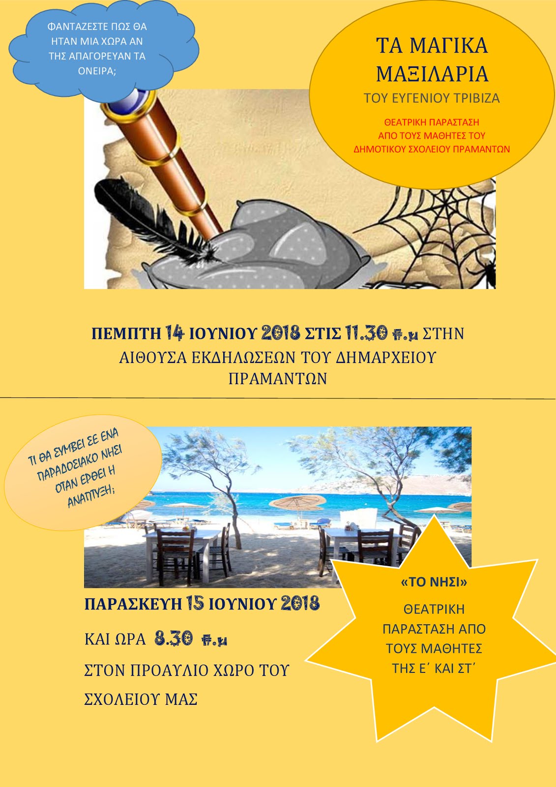 ΠΡΑΜΑΝΤΑ: 2018