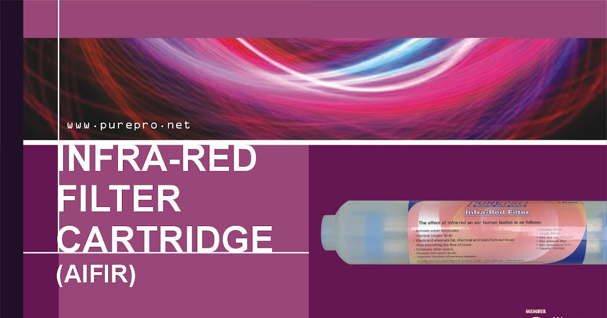 PurePro® USA Infra Red Filter