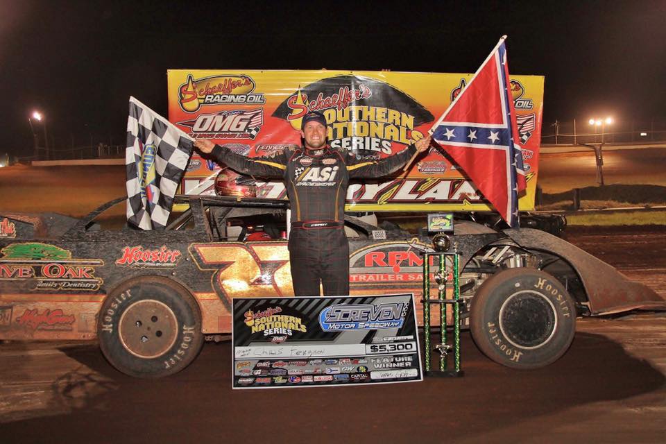 Deep Dixie Racing: Ferguson and Stewart Take Home The Rebel Yell (VIDEOS)