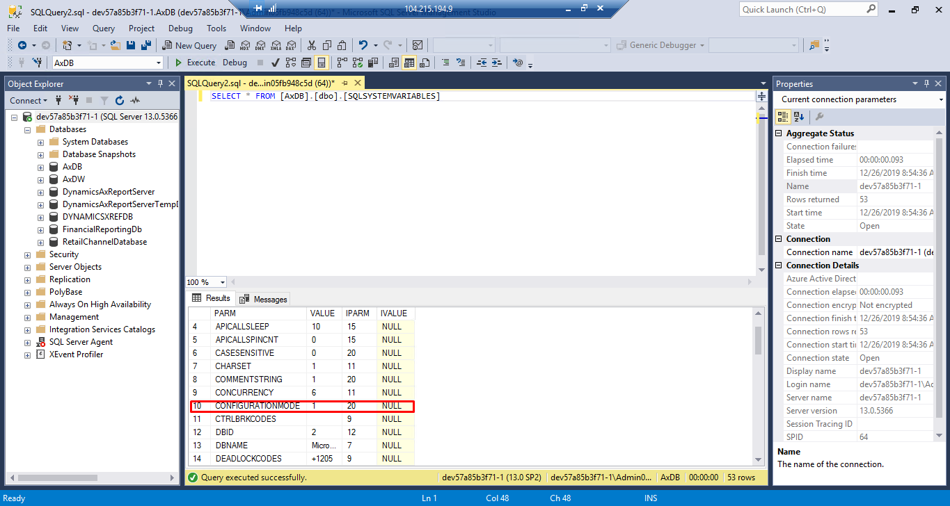 How To Enable / Disable Maintenance mode Using SQL query in Dynamics ... How To Enable / Disable Maintenance mode Using SQL query in Dynamics ...