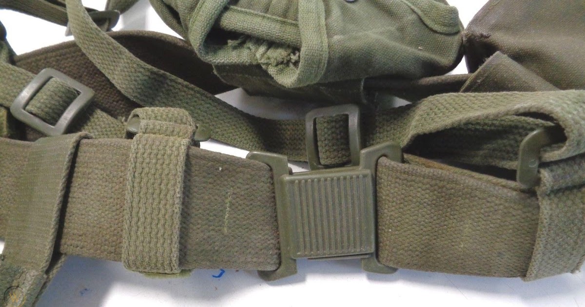 Webbingbabel: Canadian Army 1951 Pattern Webbing System