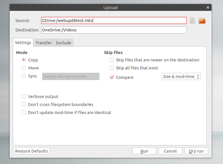RcloneBrowser (Rclone GUI) Lets You Manage Multiple Cloud Storage ...