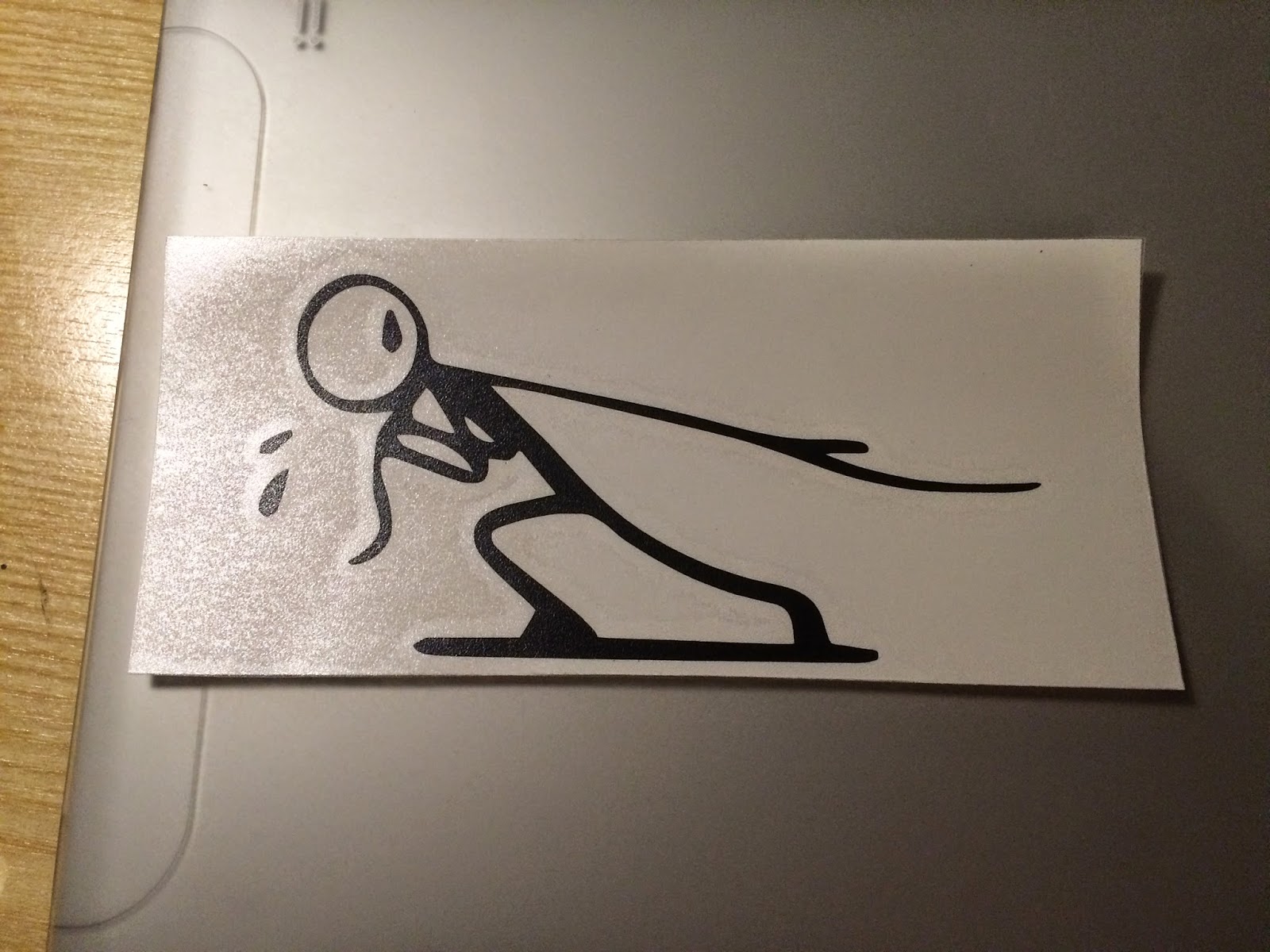 My Sweet Sent : Etsy Order- Stickman Decal for Macbook review ...