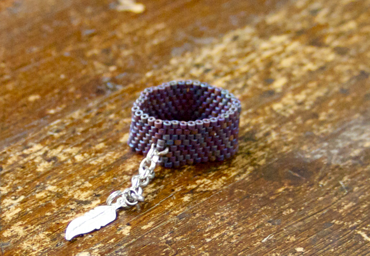 Acori Designs: Peyote Stitch Rings