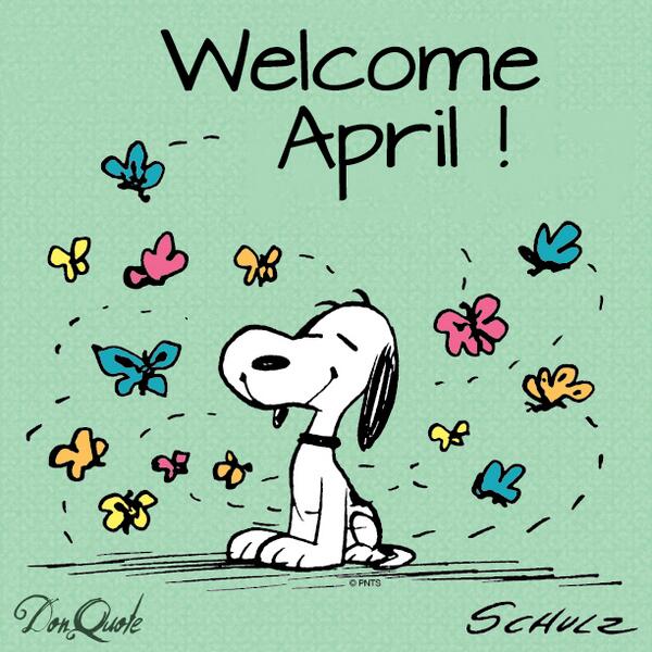 Welcome April