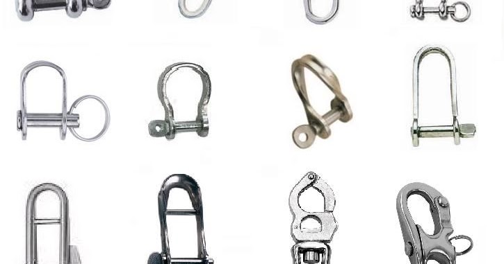 TYPES OF SHACKLES