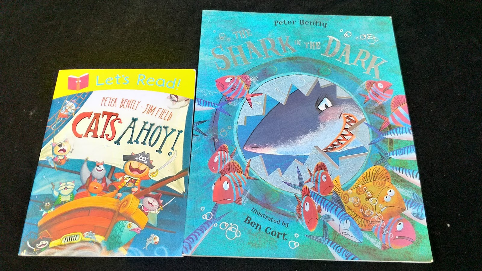 Kid Books Blog: 445.Cats Ahoy / The Shark in the Dark