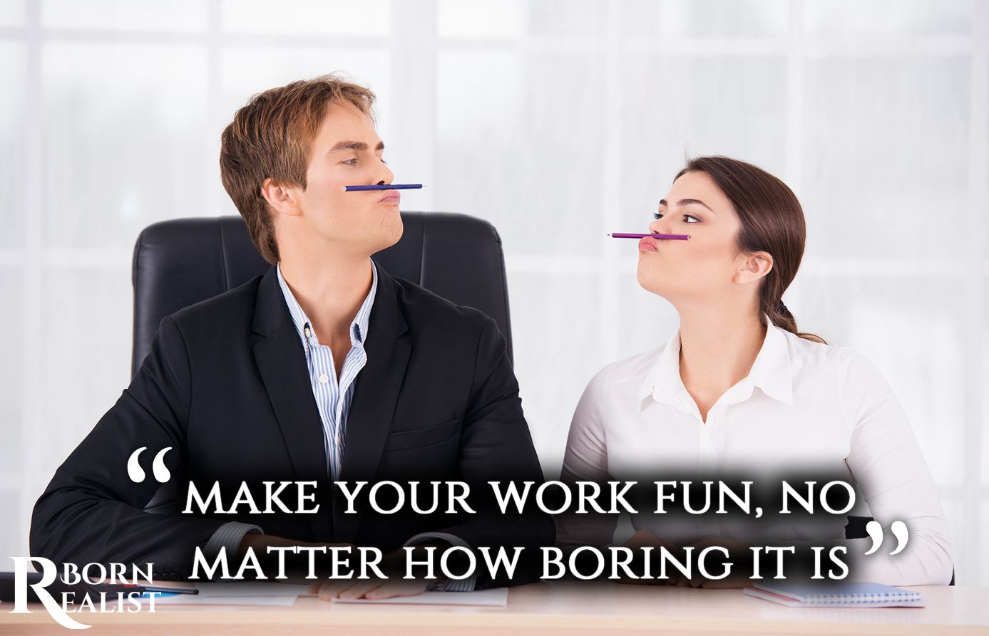 Every Day Is Special: April 3 – Don't Go to Work Unless It's Fun Day