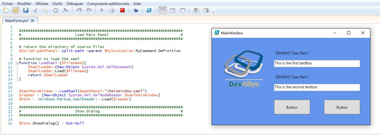Create Wpf Xaml Powershell Gui Form With Visual Studio Create Wpf Xaml Powershell Gui Form With Visual Studio