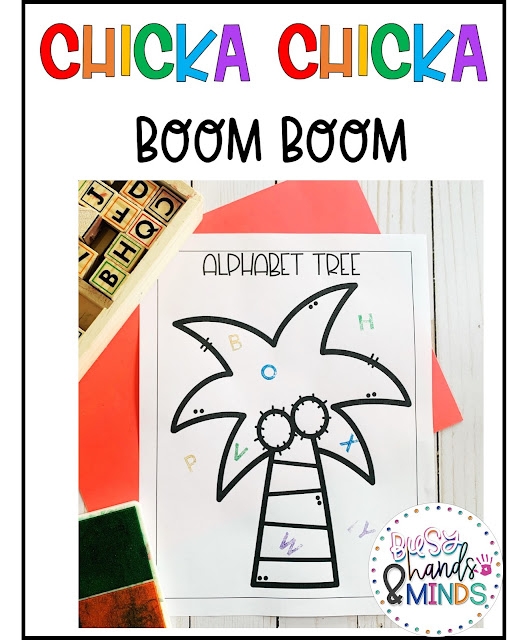 Chicka Chicka Boom Boom Preschool Book Companion | Busy Hands and Minds