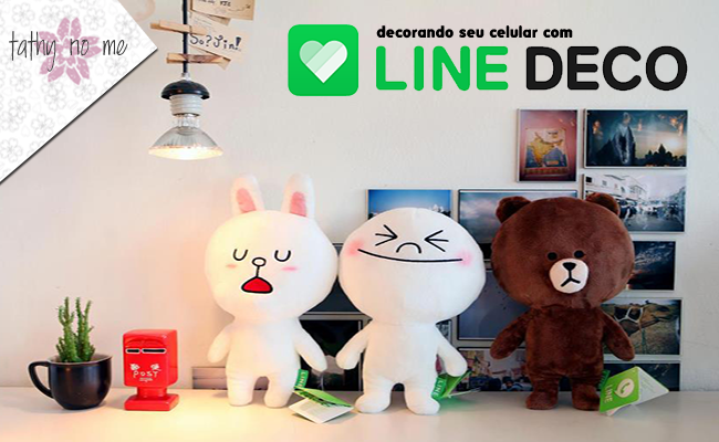 Dicas - Aplicativos de celular: LINE DECO - Tathy no Me
