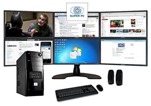 Multi-Monitor Tips and Tricks: SUPER PC | Six Screen Computer and 6 x ...