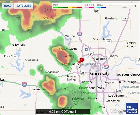 Kansas City Kansan: Storms approaching Wyandotte County