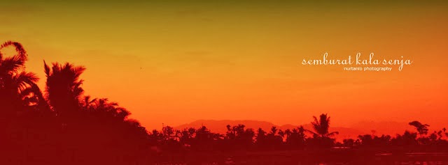 KEINDAHAN SENJA SORE HARI