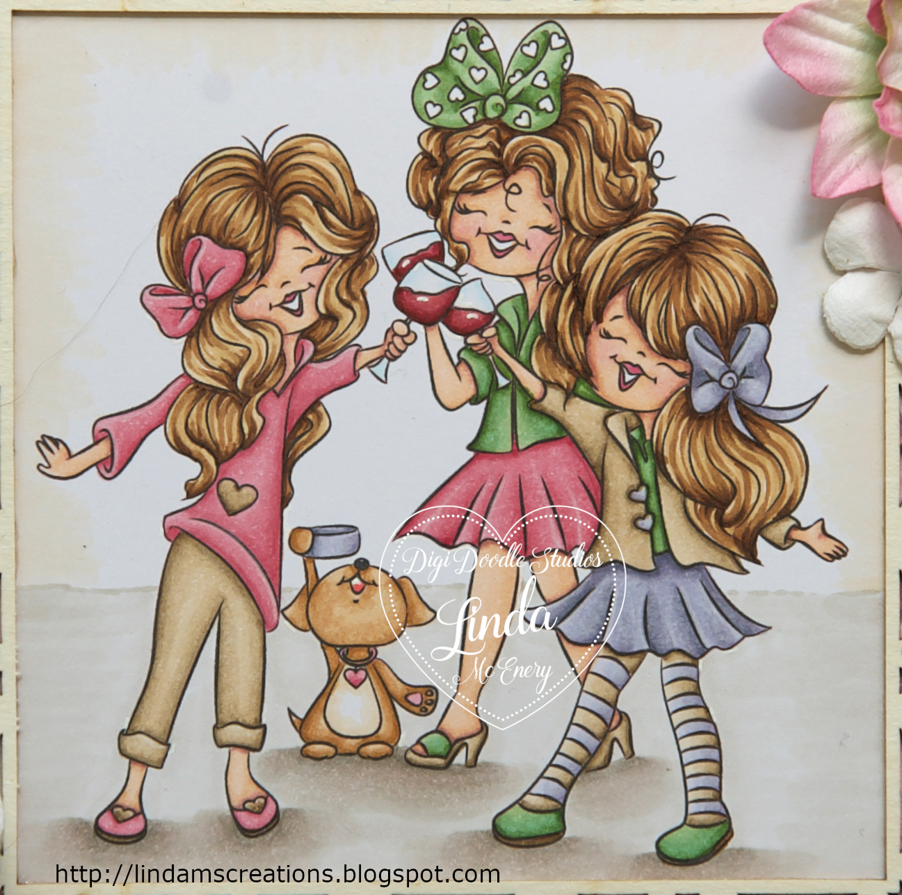 Linda's Creations: DIGI DOODLE STUDIOS CHALLENGE #36: SOMETHING ...