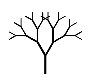MEDIAN Don Steward mathematics teaching: trees, powers of 2