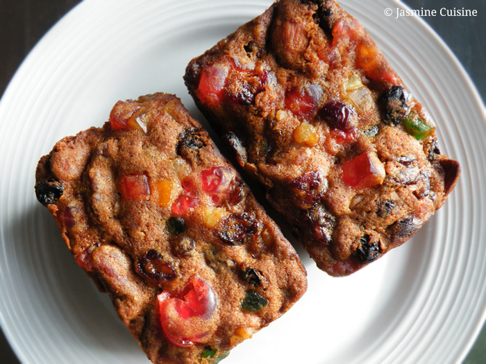 Gâteaux aux fruits traditionnels (véganes) - Jasmine Cuisine