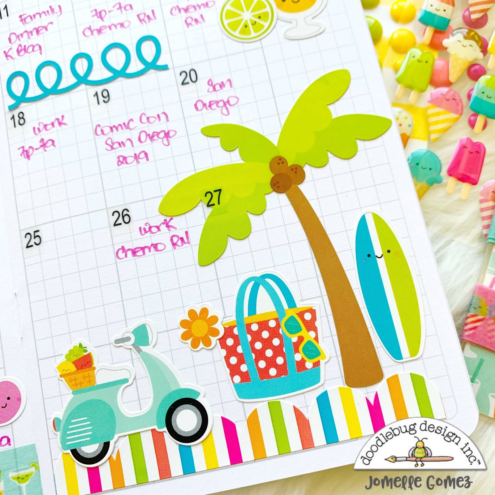 Doodlebug Design Inc Blog: SWEET SUMMER MICRO NOTES & PLANNER PAGES ...