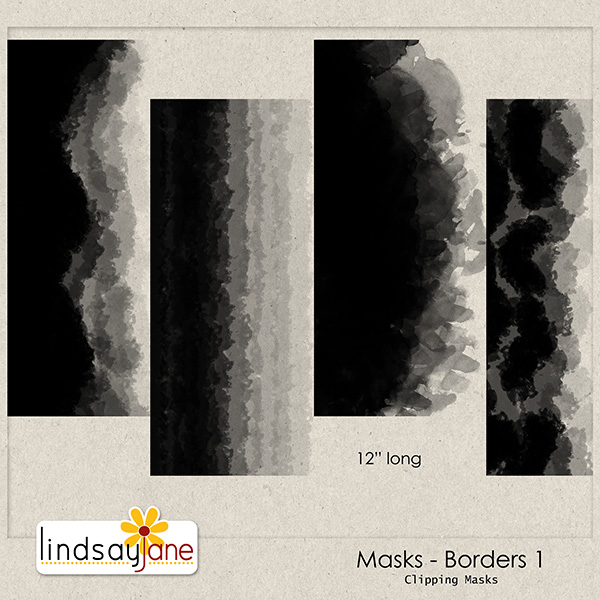 Lindsay Jane Designs: Masks - Borders 1 and Edges 1