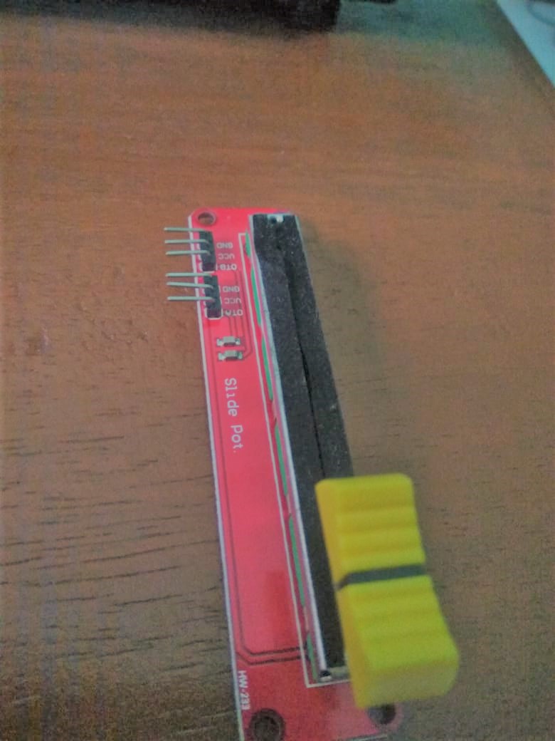 Linear Slide Potentiometer Arduino | SINAU PROGRAMMING