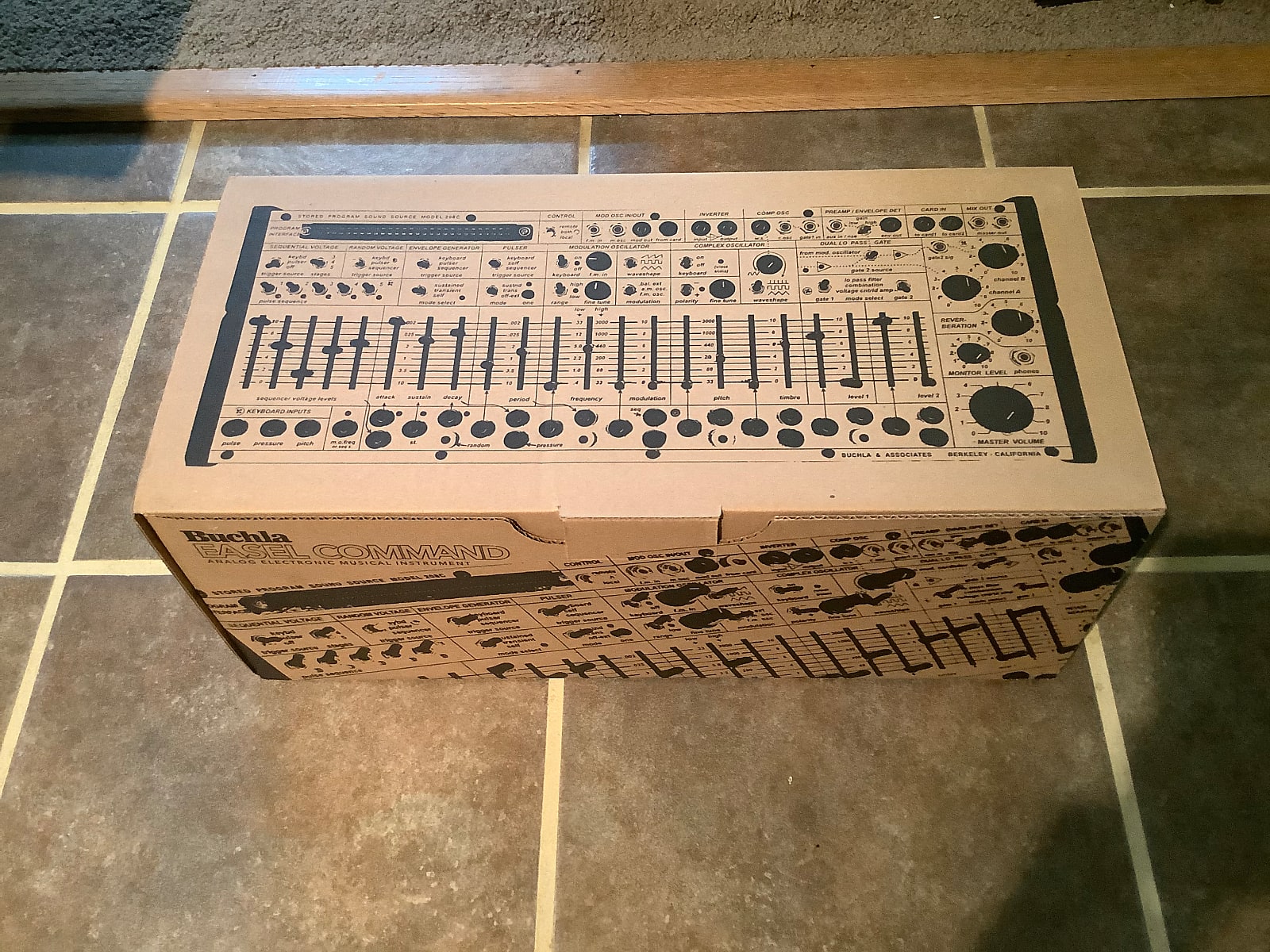 MATRIXSYNTH: Buchla Easel Command Standalone Analog Synthesizer 2021 MINT w/ Original Box + Extras