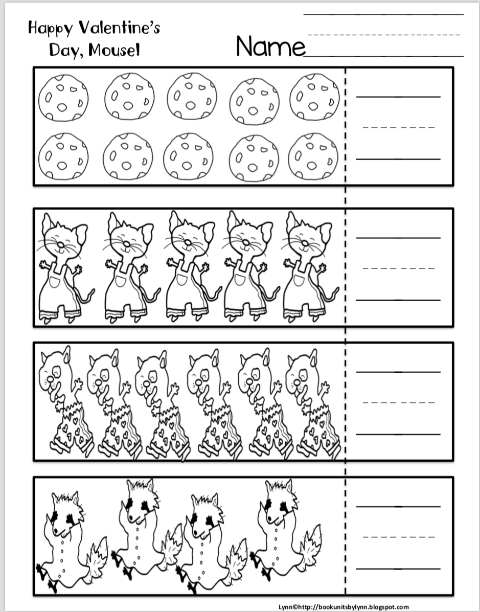 HAPPY VALENTINE’S DAY, MOUSE! BOOK UNIT ~ Book Units by Lynn