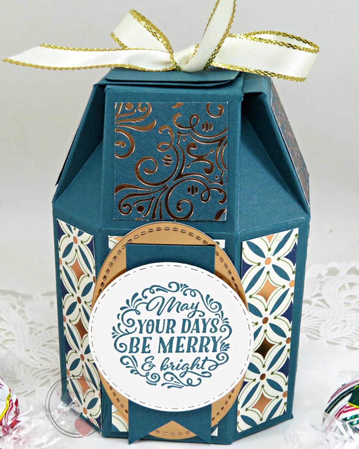 Stampingwithamore: HOW TO MAKE A FANCY GIFT BOX