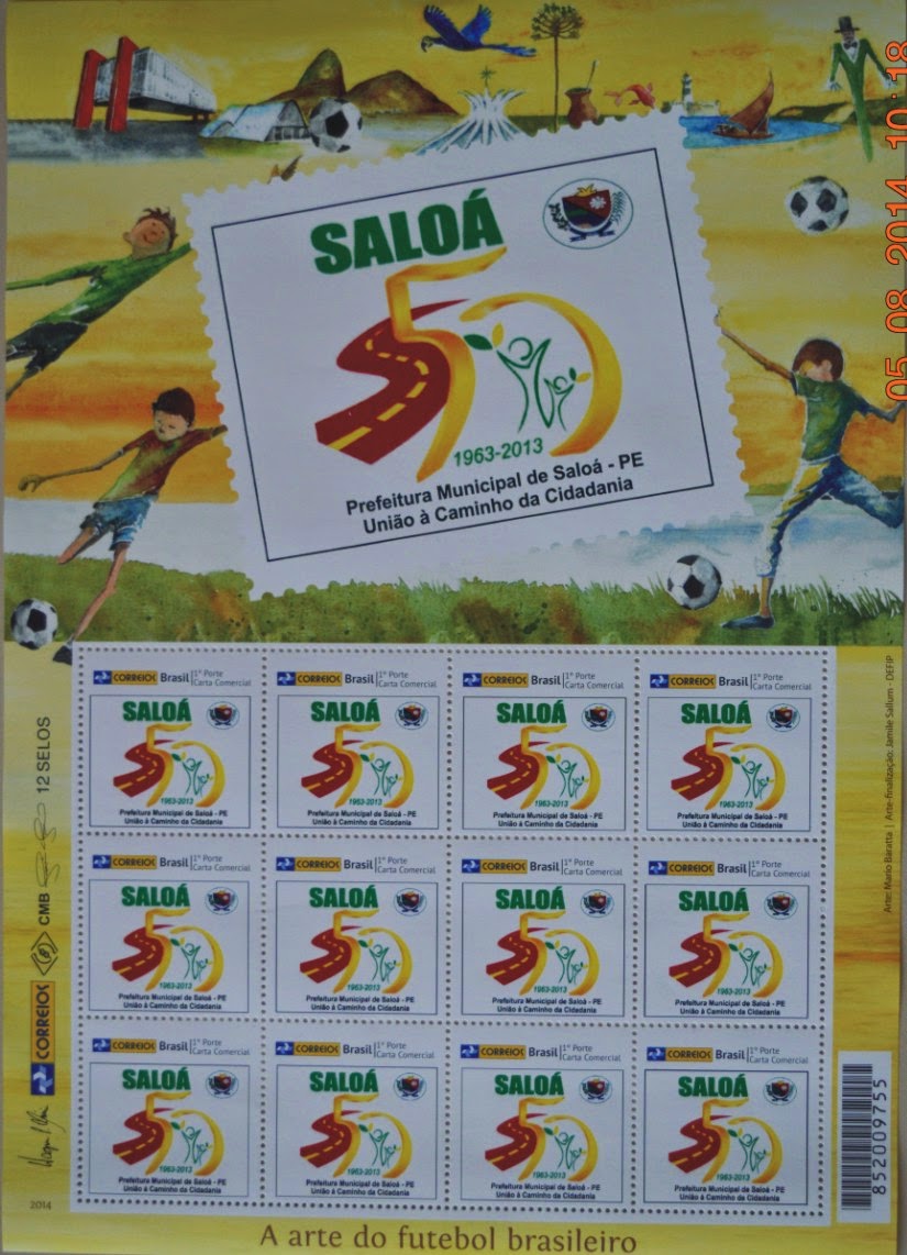 Geraldo Mouret: Prefeitura de Saloá divulga Selo Municipal