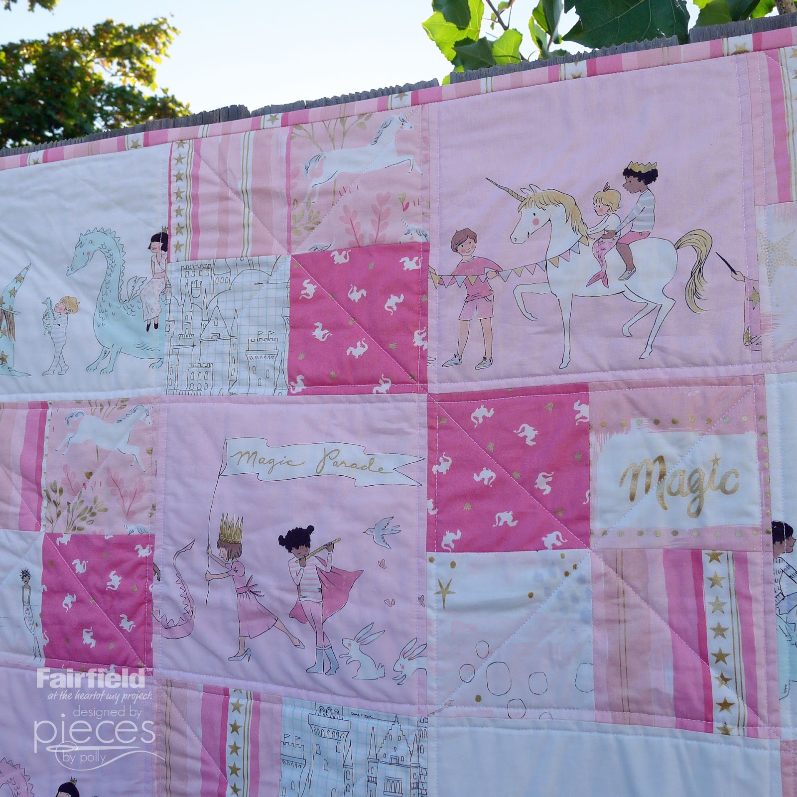 Pieces by Polly: Magic Parade Quilt - Sarah Jane Studios Magic Blog Tour