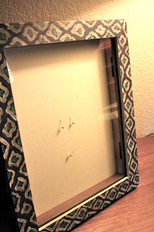 DIY: Ikat frame