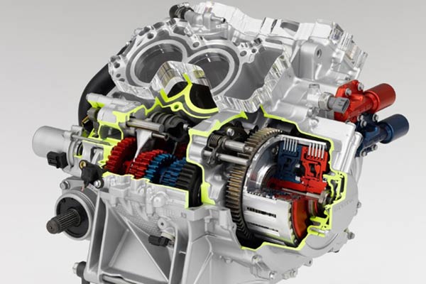 9-speed Transmission from ZF ~ Black and Silver