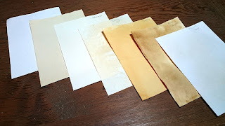 10 Digits: Techniques for Ageing Paper