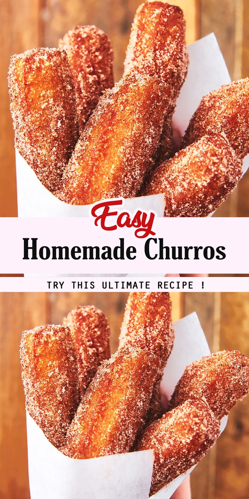 Easy Homemade Churros - RECIPE BEMBLOO