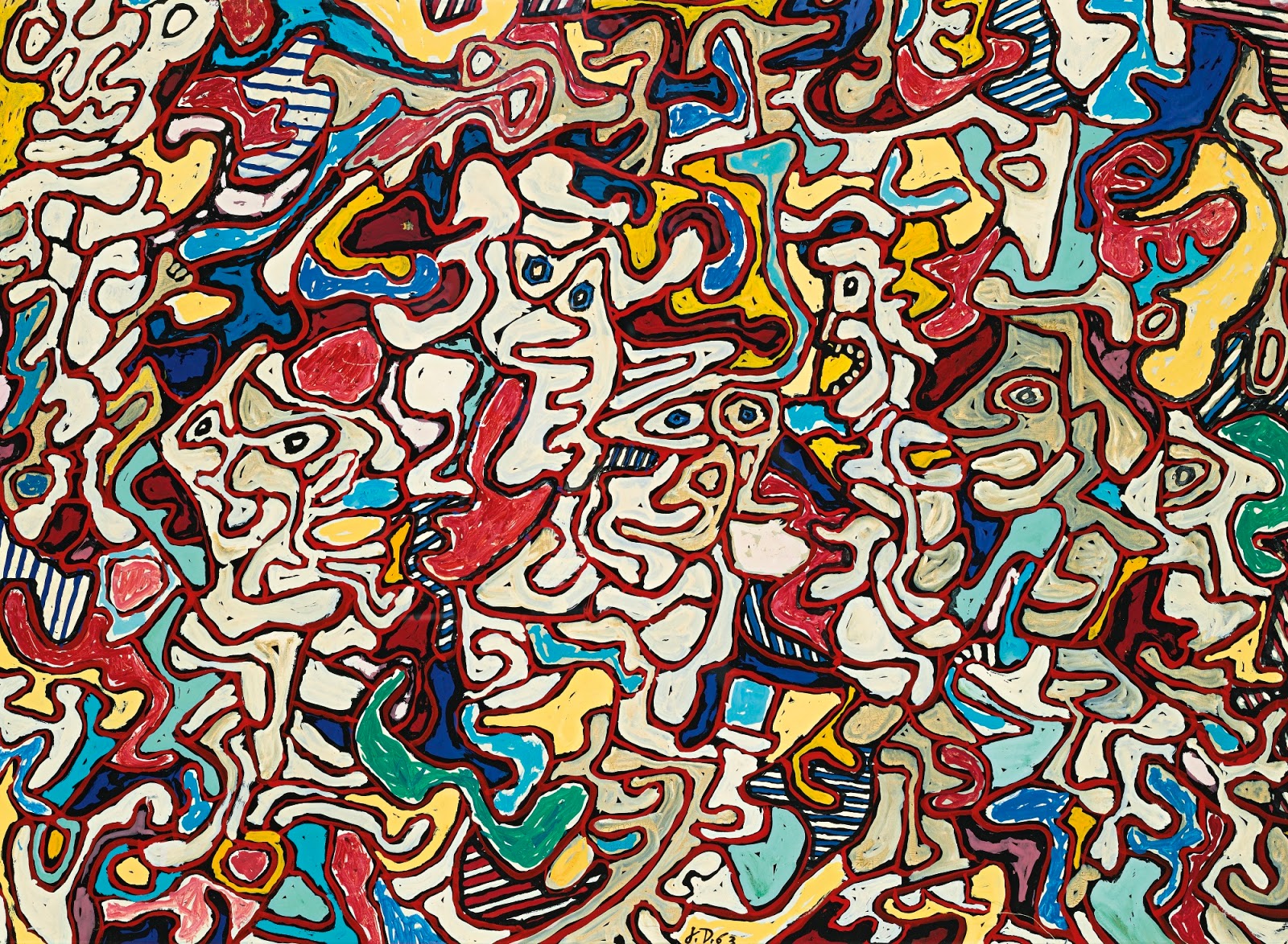 jdbrecords: art by jean dubuffet