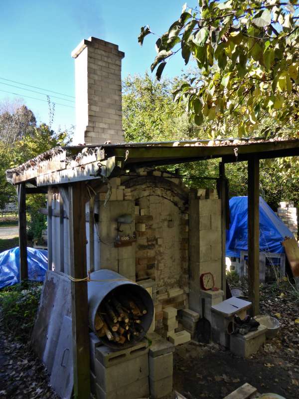 How the wood fired kiln works!