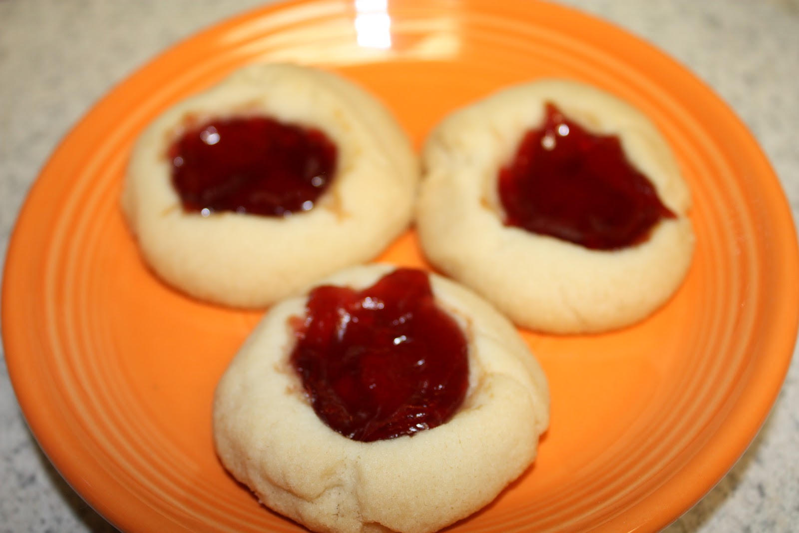 Cheese with Noodles: Raspberry Almond Shortbread Thumbprint Cookies
